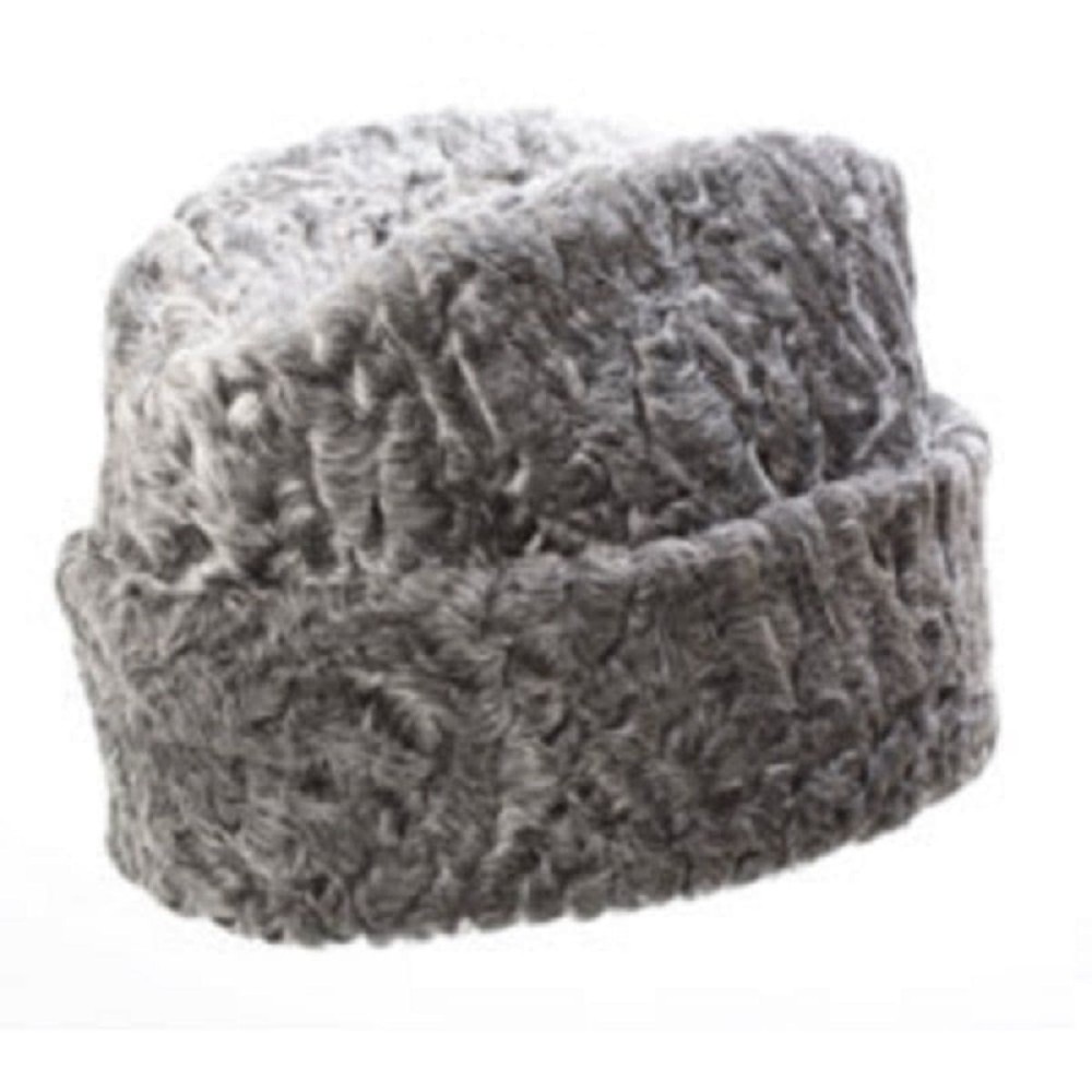 Astrakhan Hat | Grey Natural Persian Wool | Ascot Top Hats