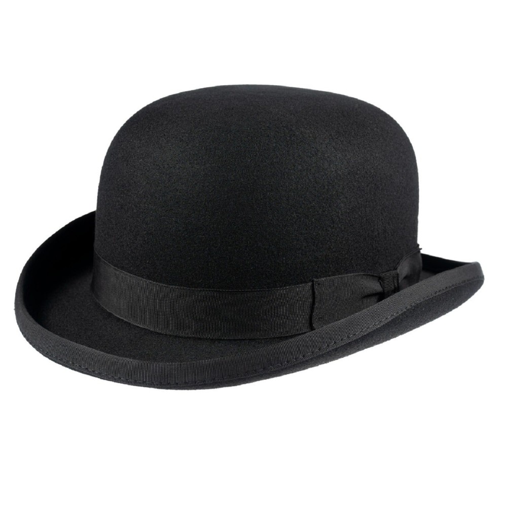 Black Wool Felt Fashion Bowler Hat | Christys