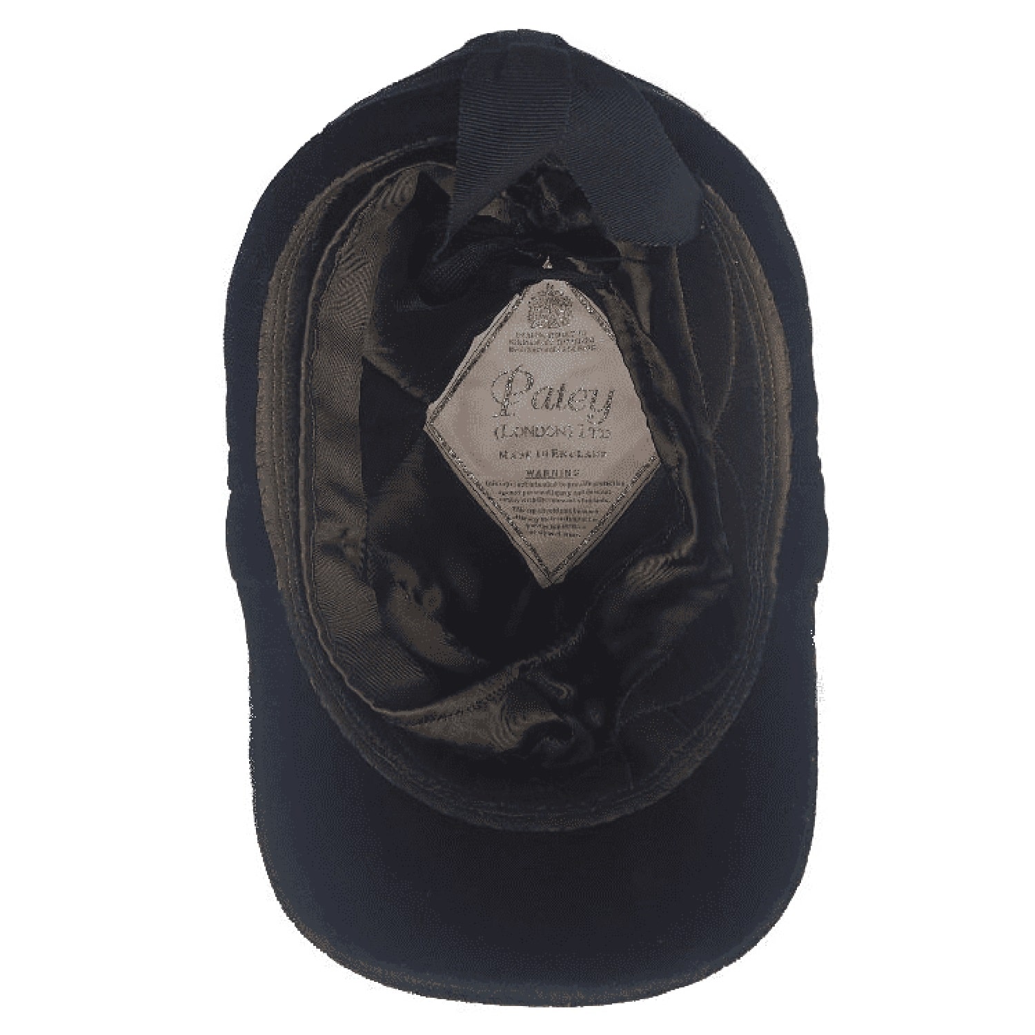 Black 55cm Patey Cap Velvet | Hunt Cap Show Cap