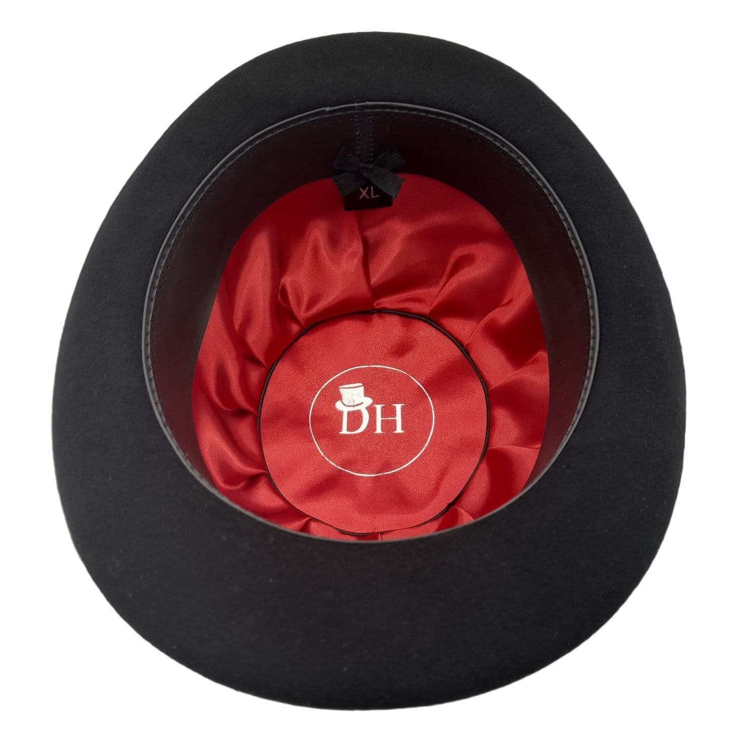 Black Wool Felt Fashion Bowler Hat | Denton Hats