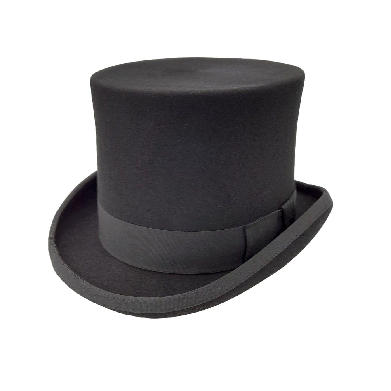 Black Wool Felt Top Hat | Denton Fashion TALLER Topper