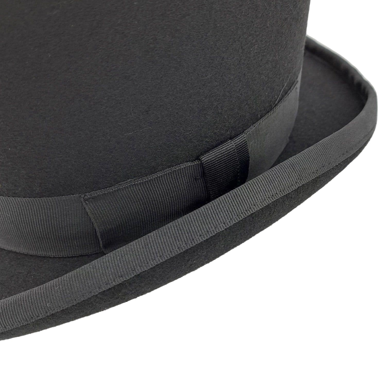 Black Wool Felt Top Hat | Denton Fashion TALLER Topper