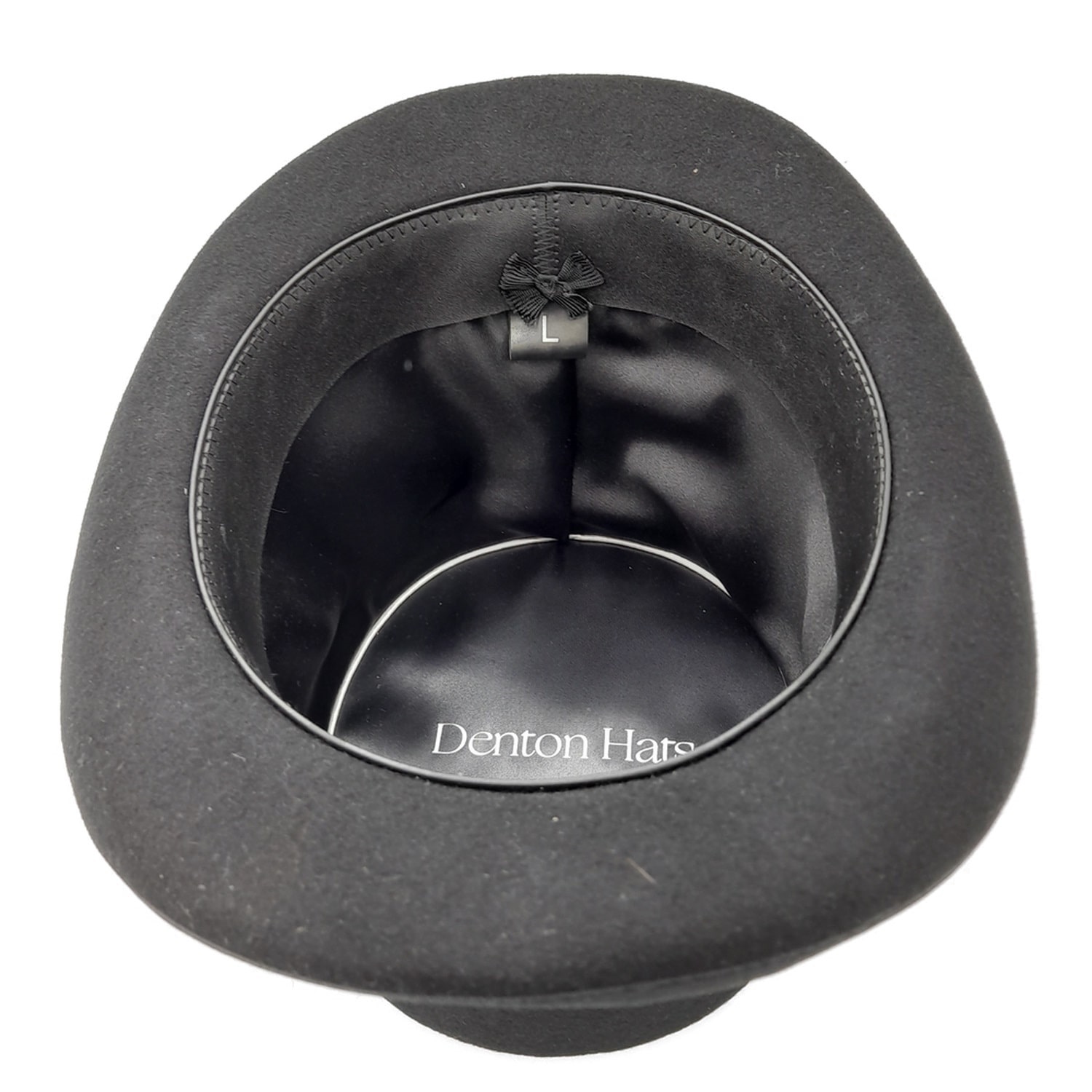 Black Wool Felt Top Hat | Denton Fashion TALLER Topper