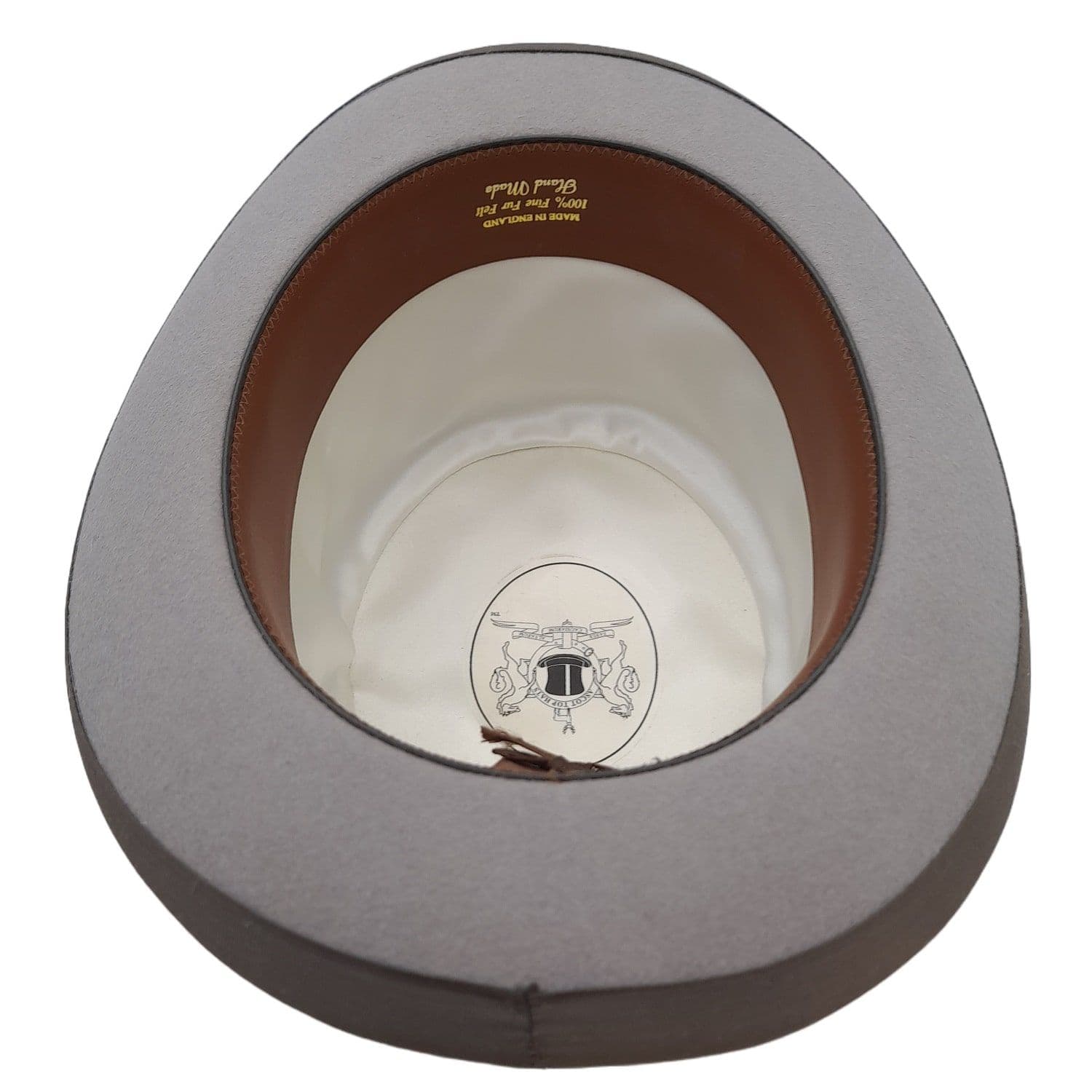 SALE | Grey Fur Felt Top Hat | Clearance Vintage 55cm 56cm