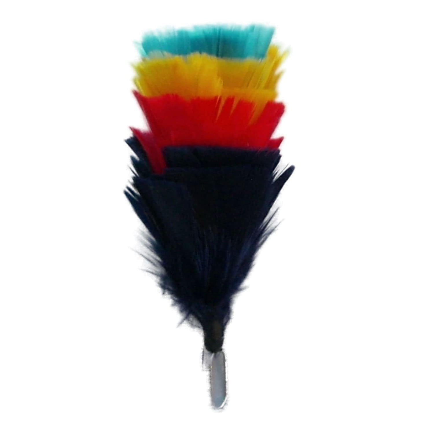 Turkey Plume Feather Hackle Hat | 10cm