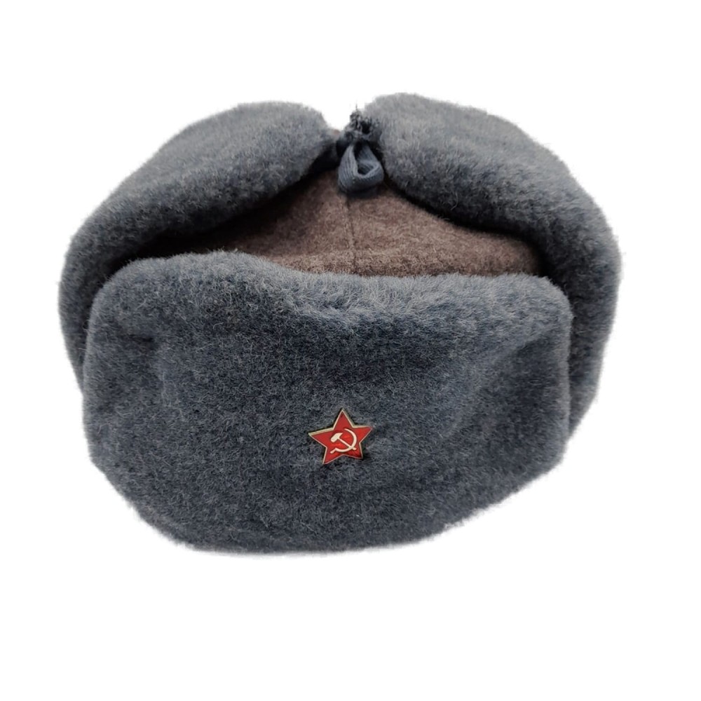 Ushanka Ww2 Hat Military Winter Soviet Soldier Russian Joy Russian